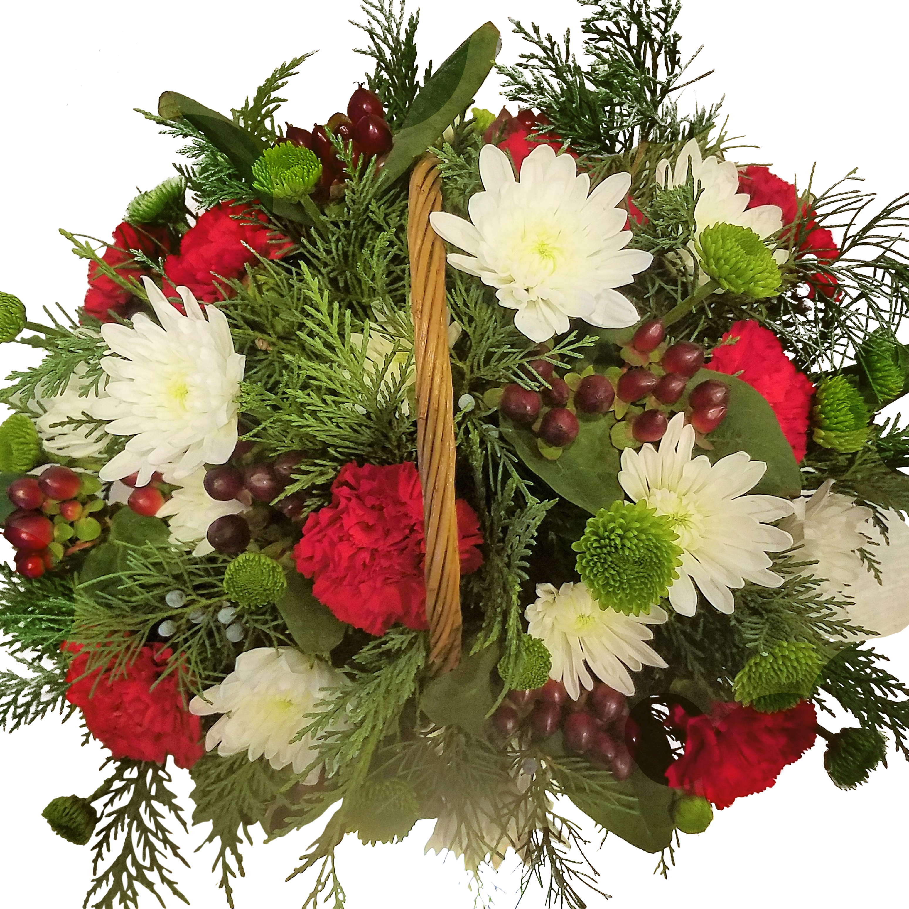 Christmas Basket :: The Flower Shop