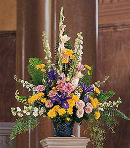 Diagonal Flower Arrangement
