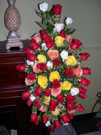 Funeral Easel Sprays Flowers